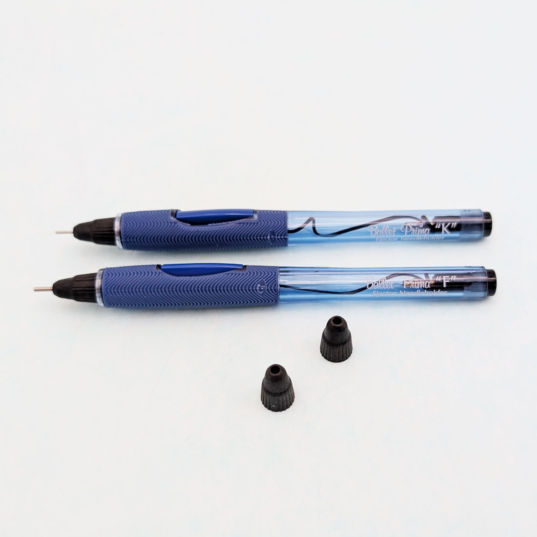 Ballet F- and K-Shank Needle Holders - Available at Instantronics